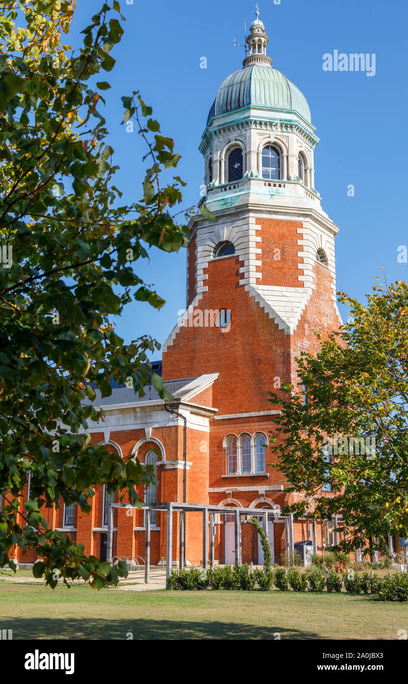 Netley Hospital chapel building, Royal Victoria Country Park, Netley ...