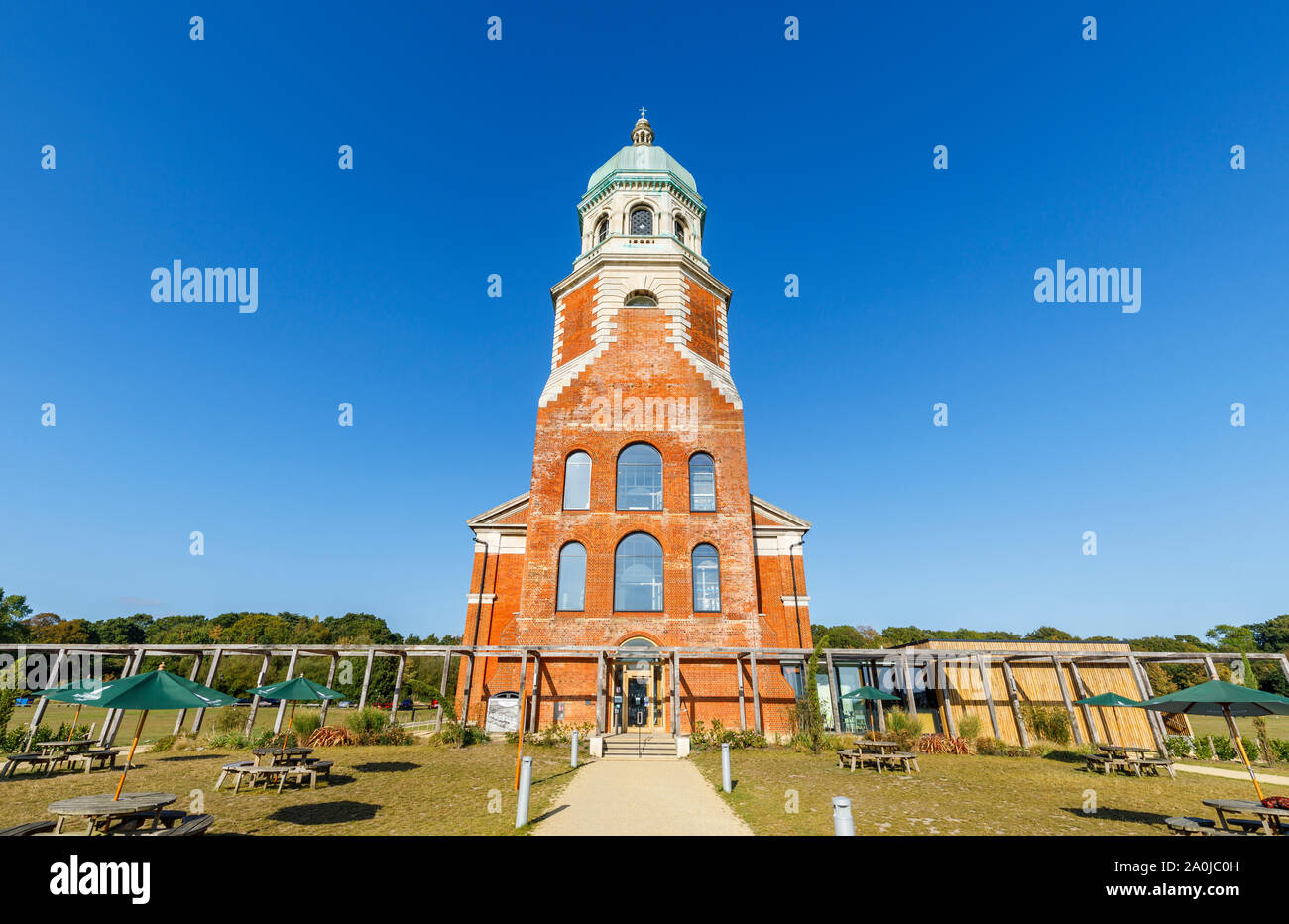 Netley Hospital chapel building, Royal Victoria Country Park, Netley ...