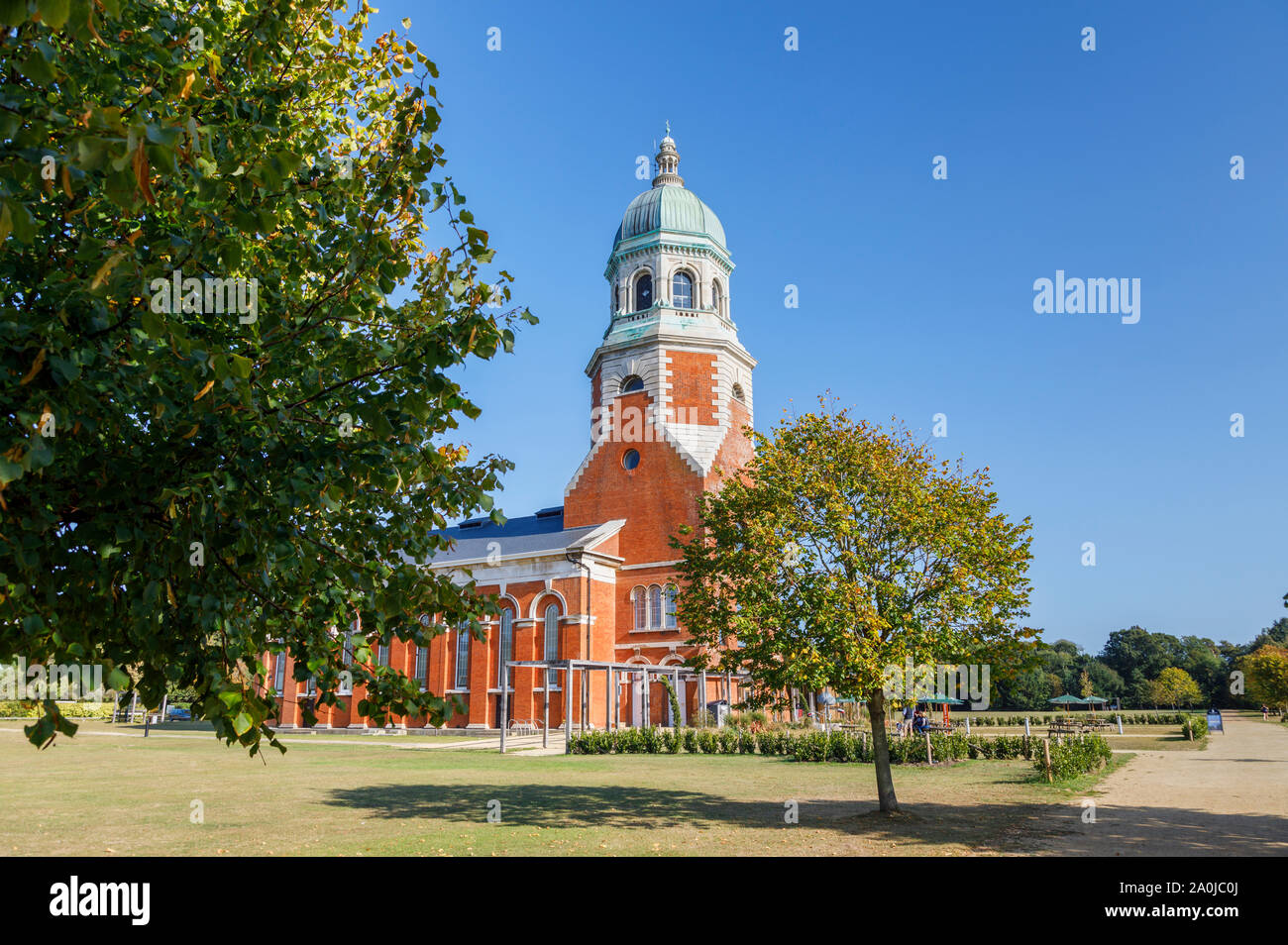 Netley Hospital chapel building, Royal Victoria Country Park, Netley ...