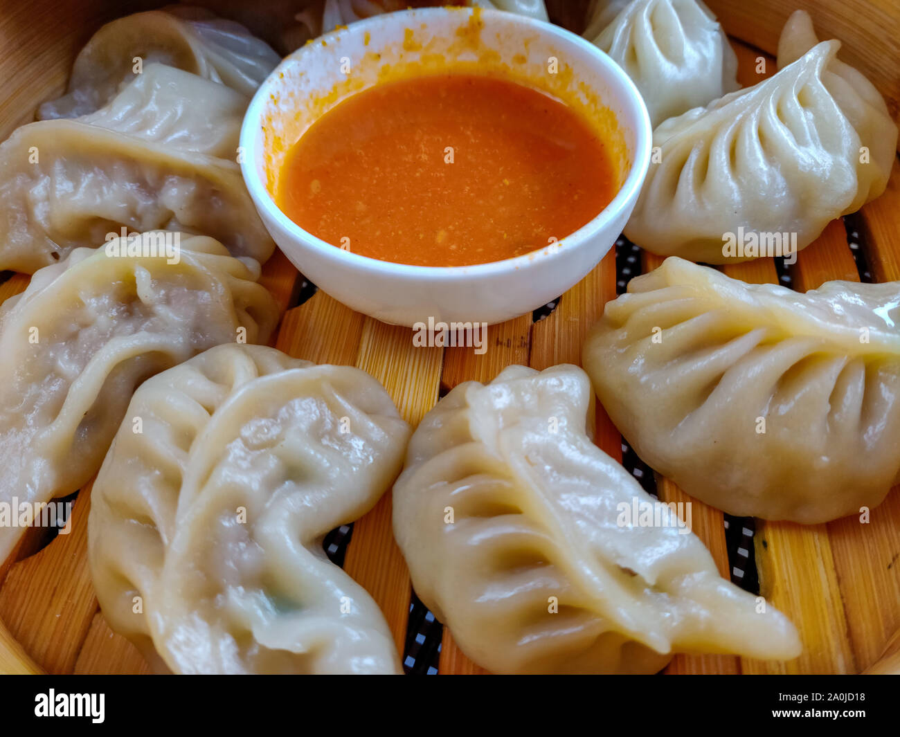 Momos hi-res stock photography and images - Alamy
