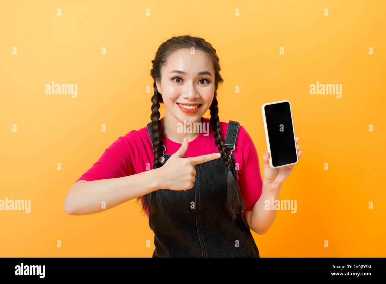 Japanese pointing finger hi-res stock photography and images - Alamy