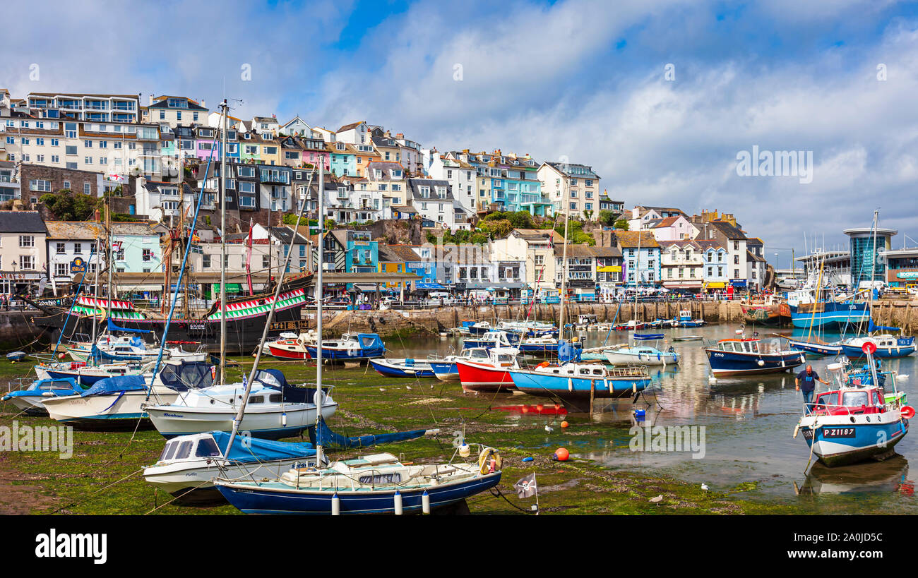 Brixham harbour hi-res stock photography and images - Alamy