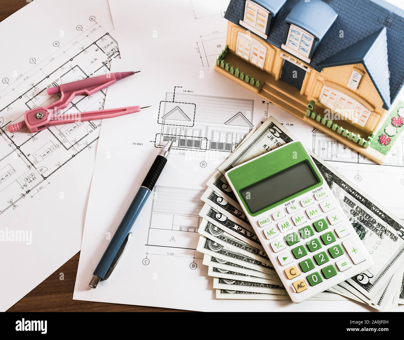 Floor plan drawings hi-res stock photography and images - Alamy