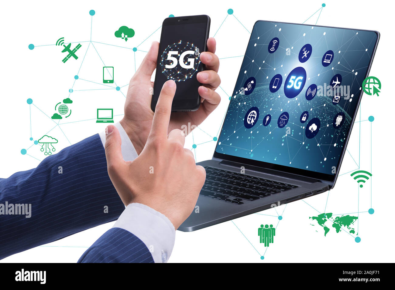 5G technology concept - high internet speed Stock Photo - Alamy