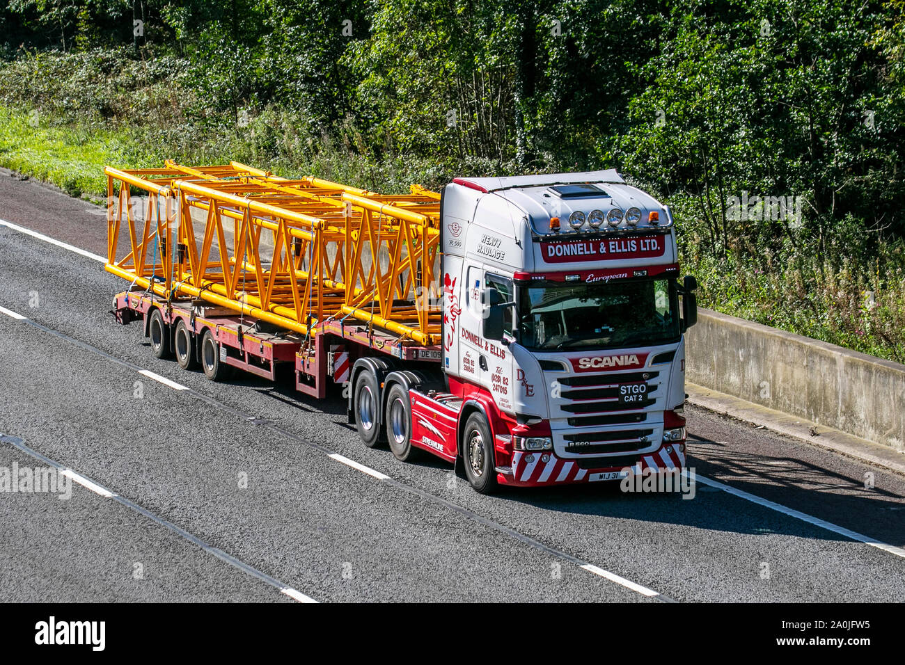 Donnell &Ellis Ltd; Motorway heavy bulk Haulage delivery trucks ...