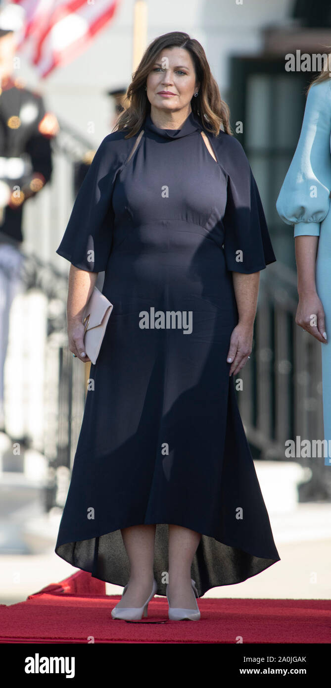 Washington DC, USA. 20th Sep, 2019. Jenny Morrison, wife of Prime ...