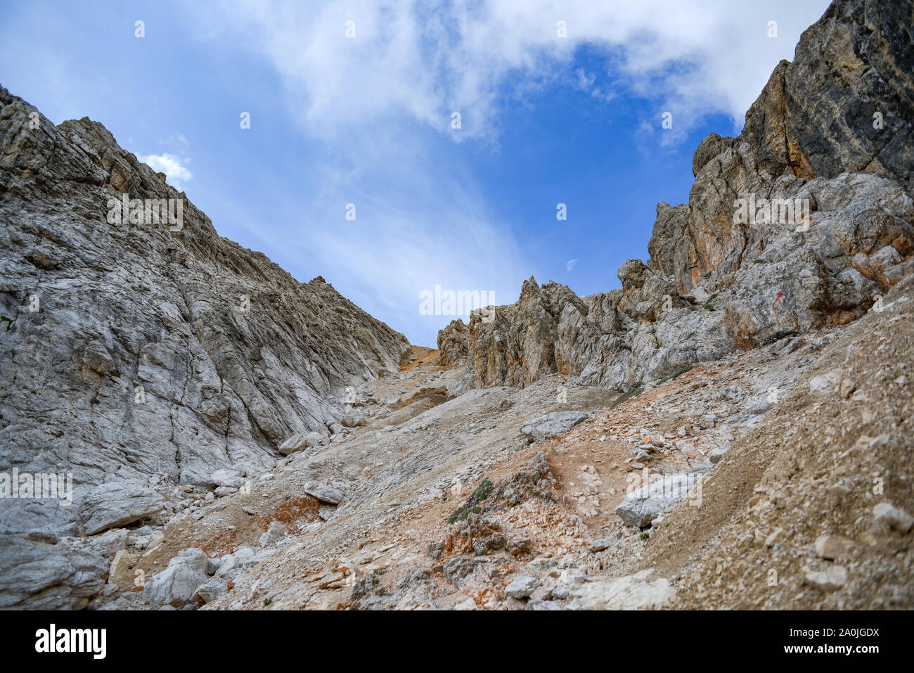Dolomites landscape, rocks and mountains in the UNESCO list in South ...