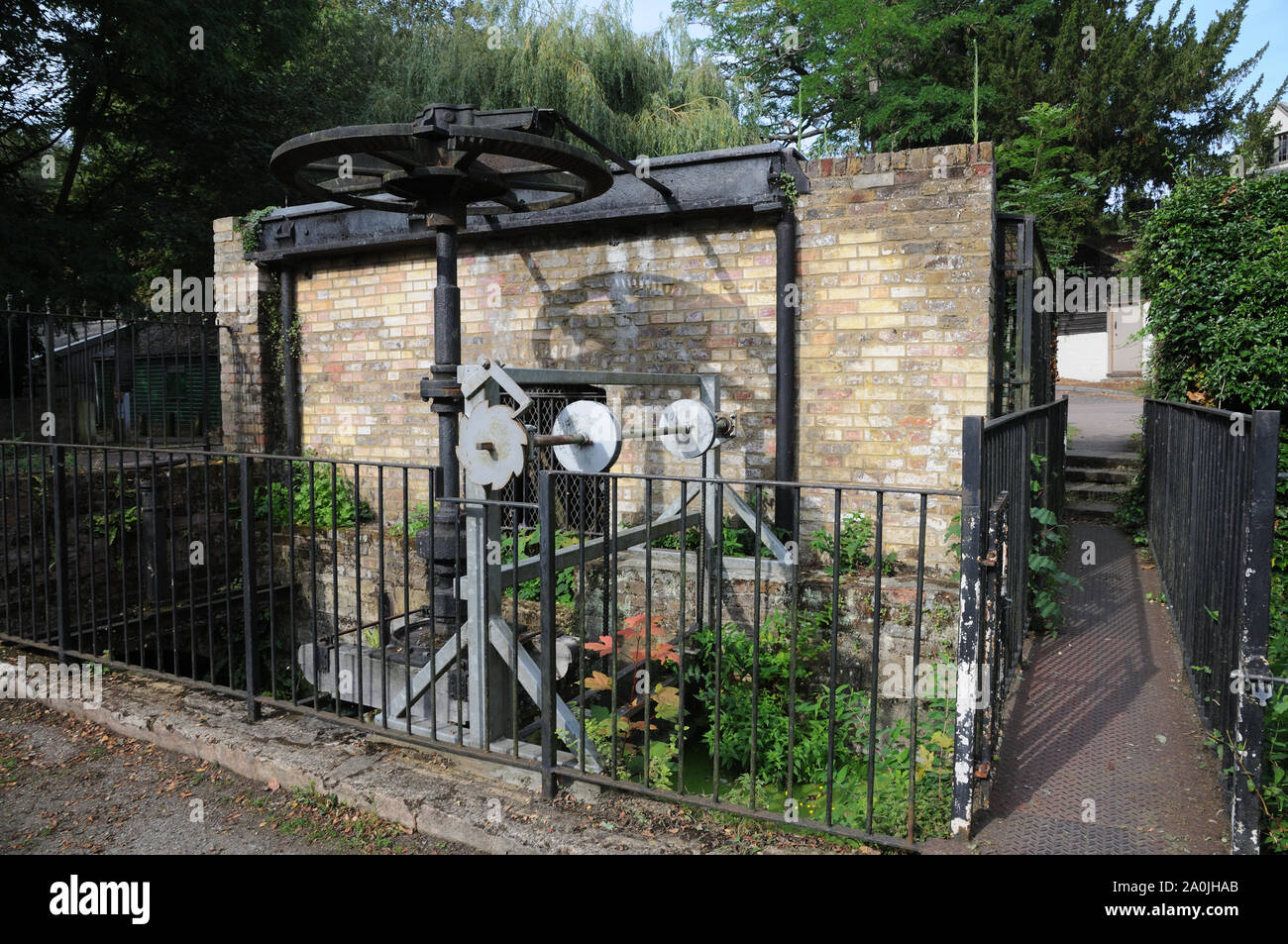 Mill, Broxbourne, Hertfordshire. The remains of the Mill, which ...