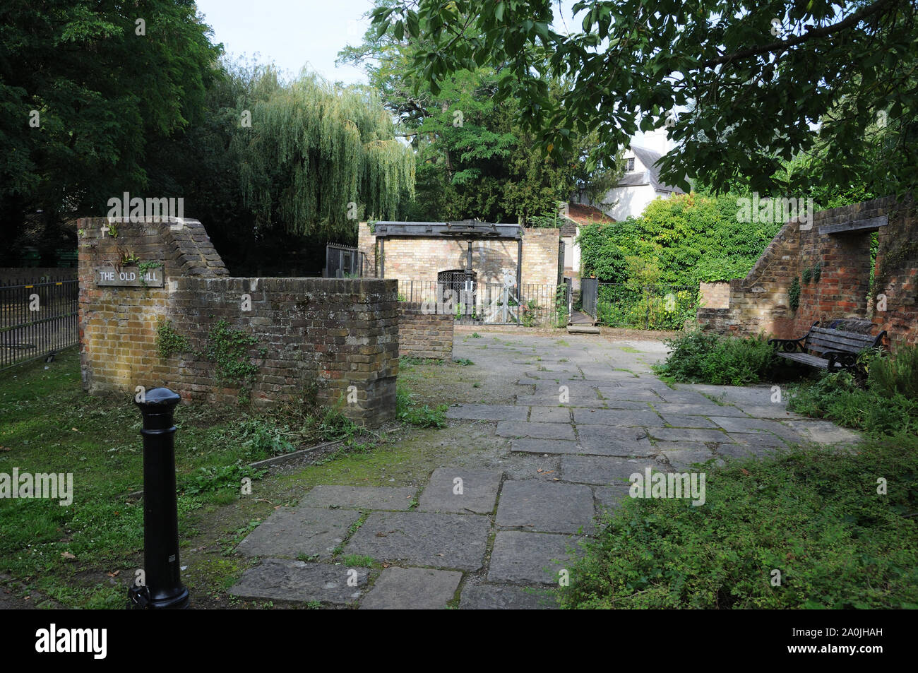 Mill, Broxbourne, Hertfordshire. The remains of the Mill, which ...