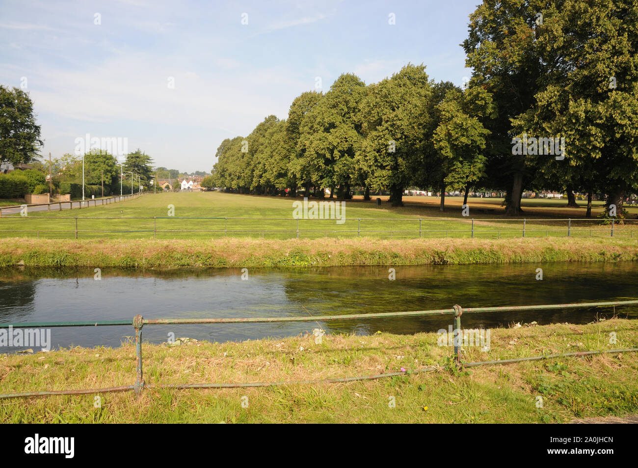 New River, Broxbourne, Hertfordshire Stock Photo - Alamy