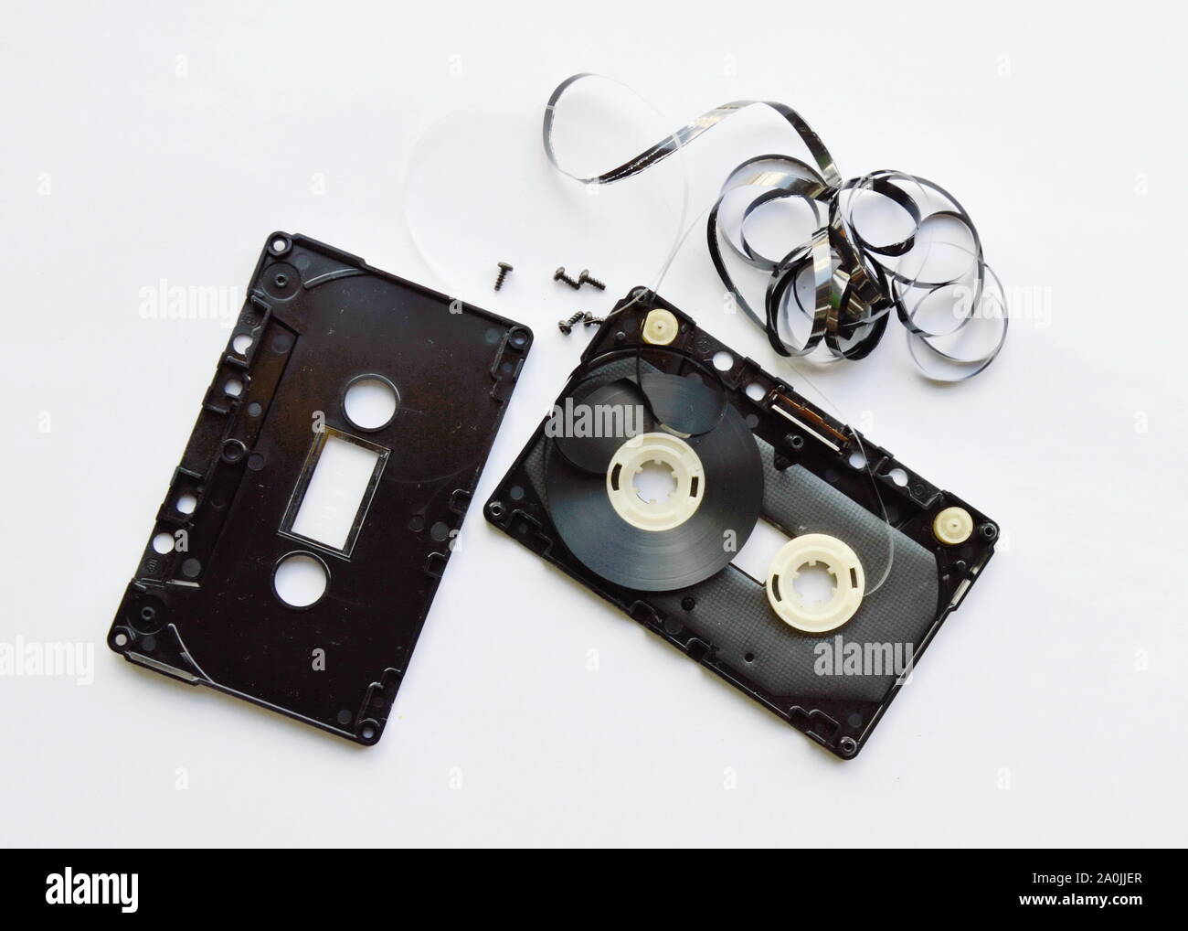 Parts of cassette tape hi-res stock photography and images - Alamy
