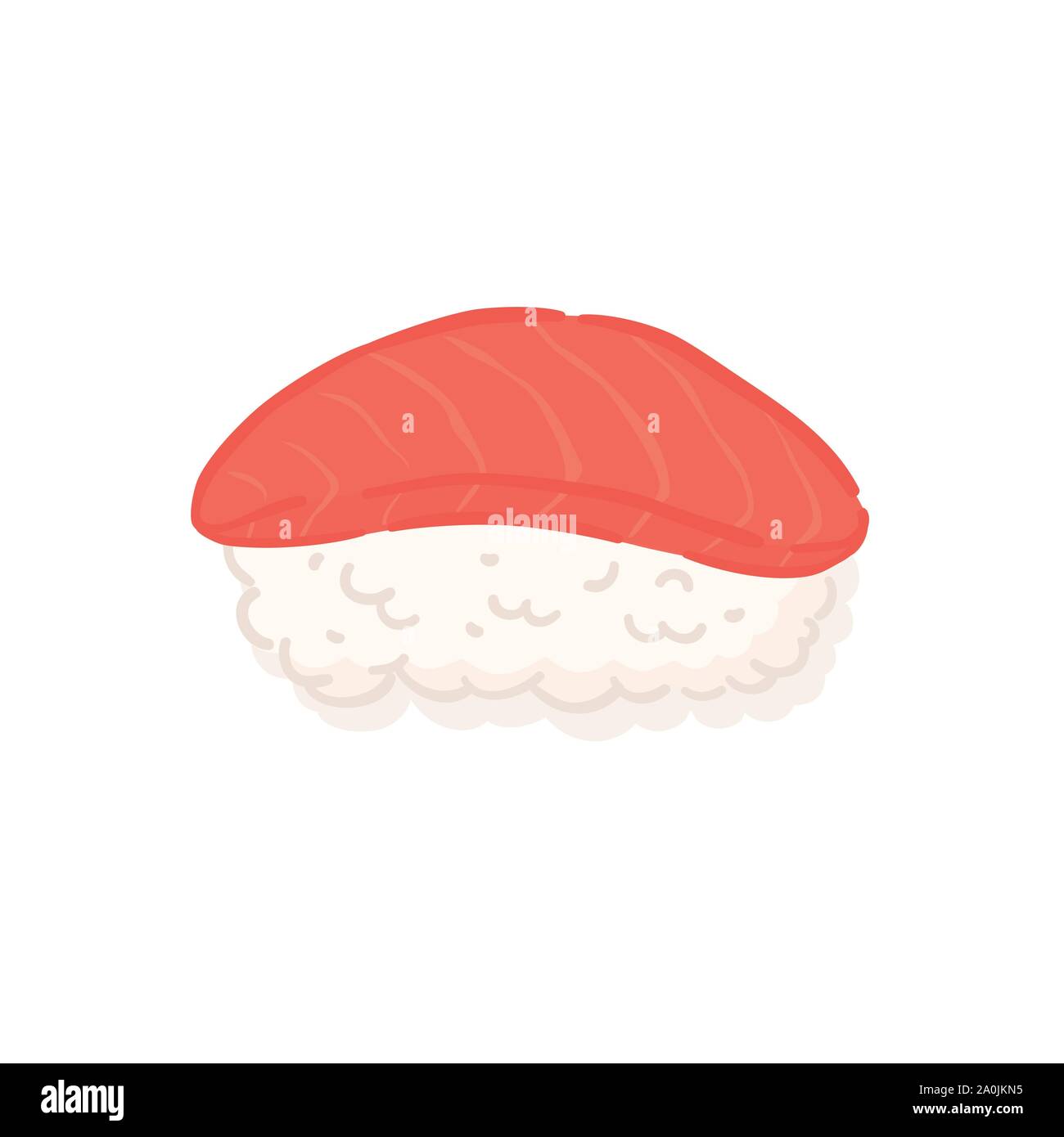 Red tuna isolated Stock Vector Images - Alamy