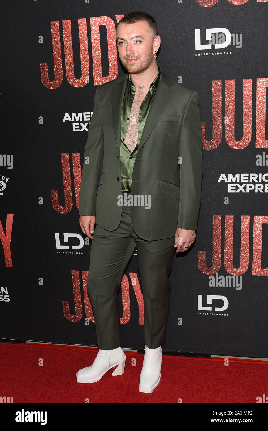 September 19, 2019, Beverly Hills, California, USA: Sam Smith attends ...