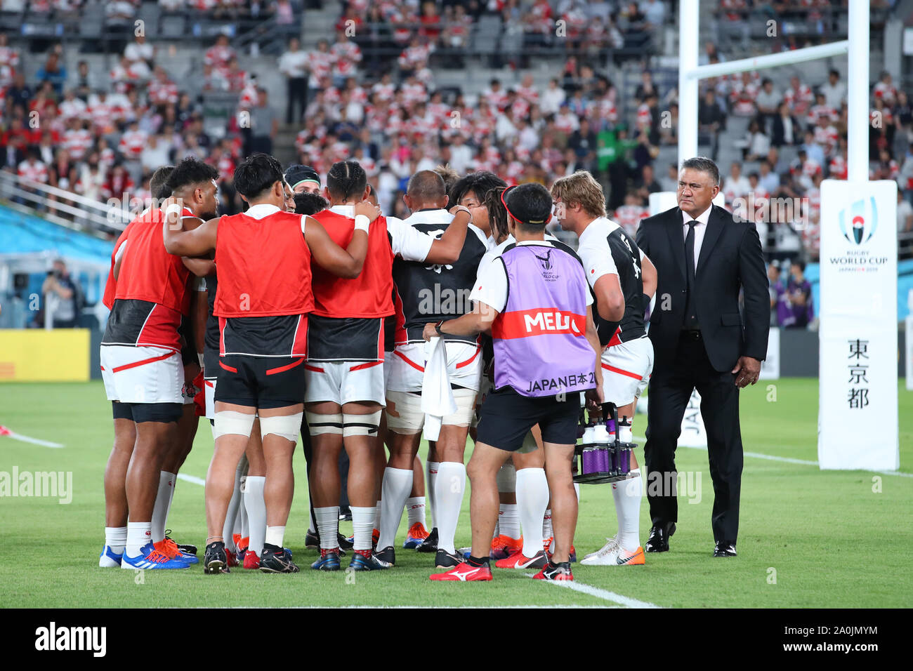 Tokyo, Japan. 20th Sep, 2019. Japan team group (JPN) Rugby : 2019 Rugby ...