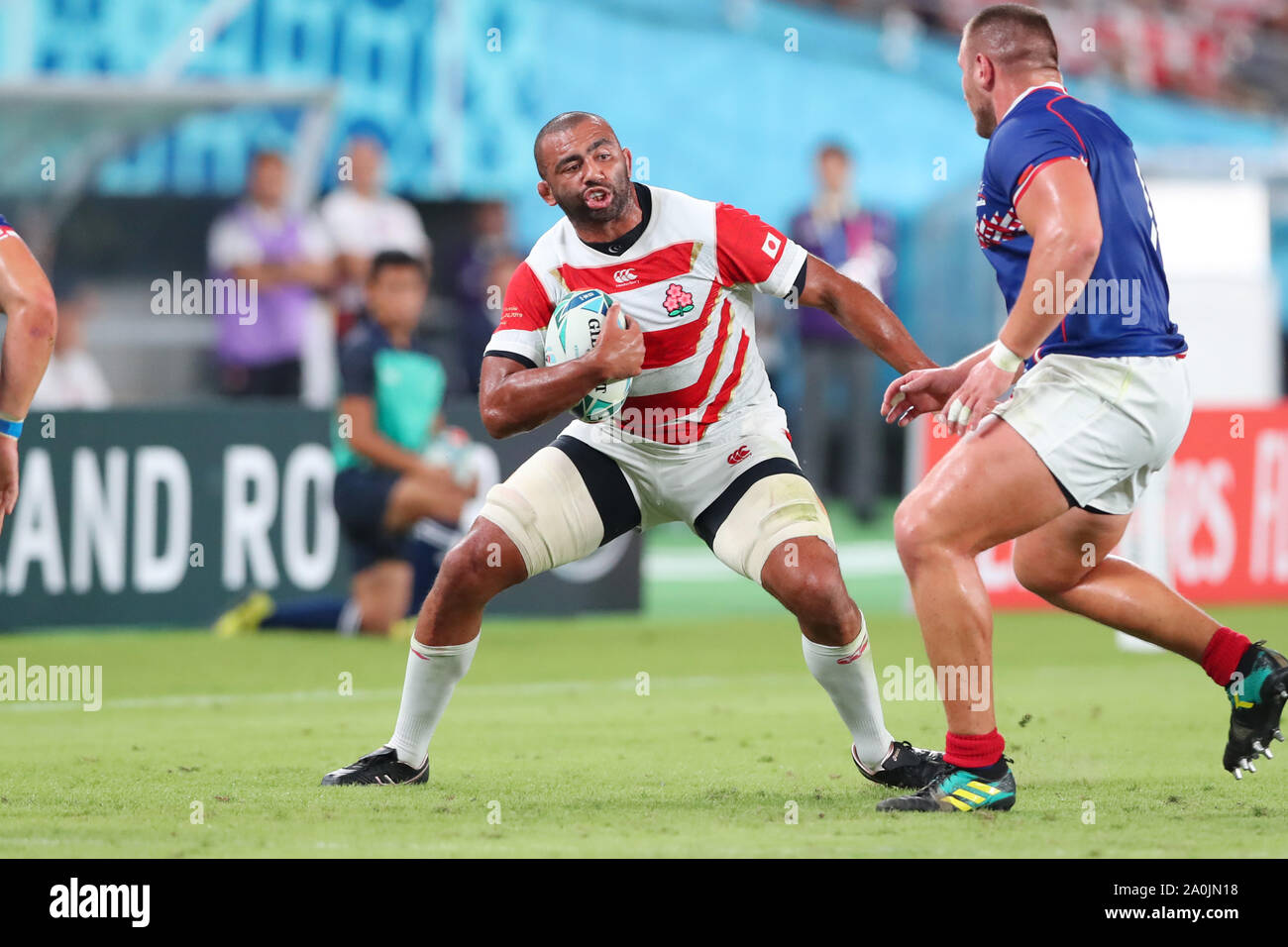 Tokyo, Japan. 20th Sep, 2019. Michael Leitch (JPN) Rugby : 2019 Rugby ...