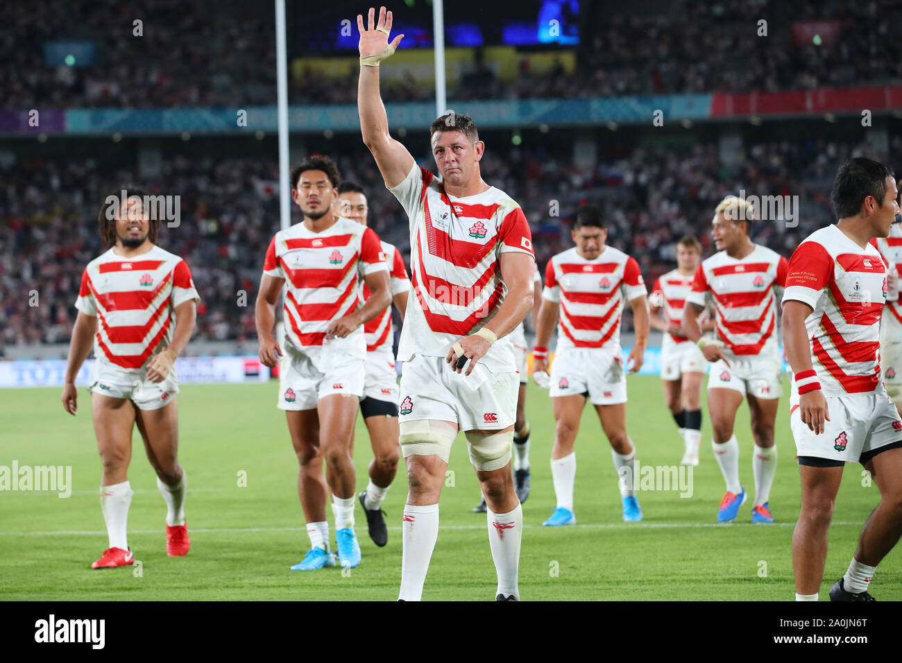 Tokyo, Japan. 20th Sep, 2019. Japan team group (JPN) Rugby : 2019 Rugby ...