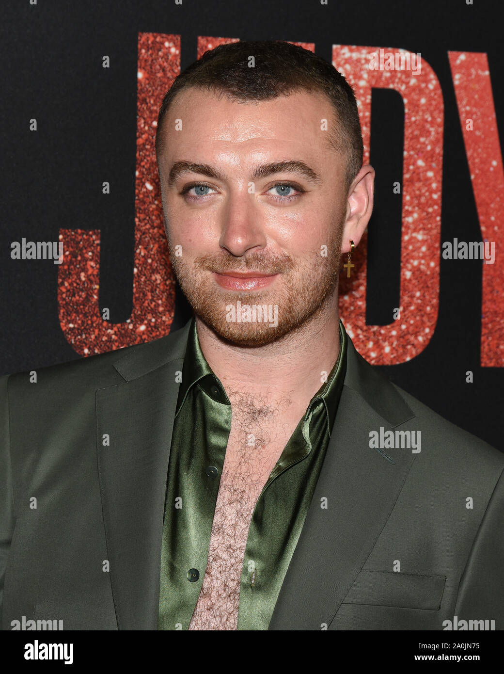 September 19, 2019, Beverly Hills, California, USA: Sam Smith attends ...