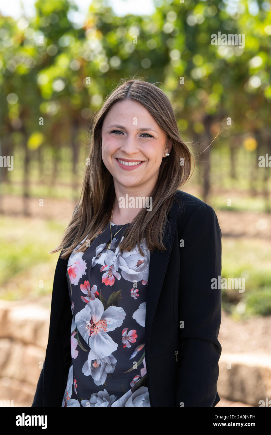 Palatinate, Germany. 20th Sep, 2019. Anna Göhring, candidate for the ...