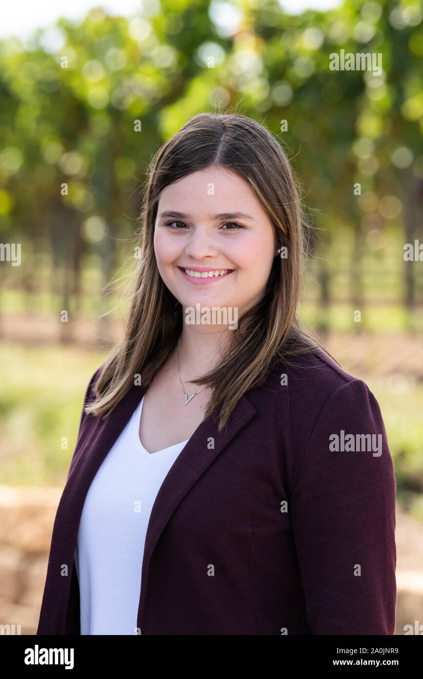 Palatinate, Germany. 20th Sep, 2019. Gina Maria Gräfe, candidate for ...