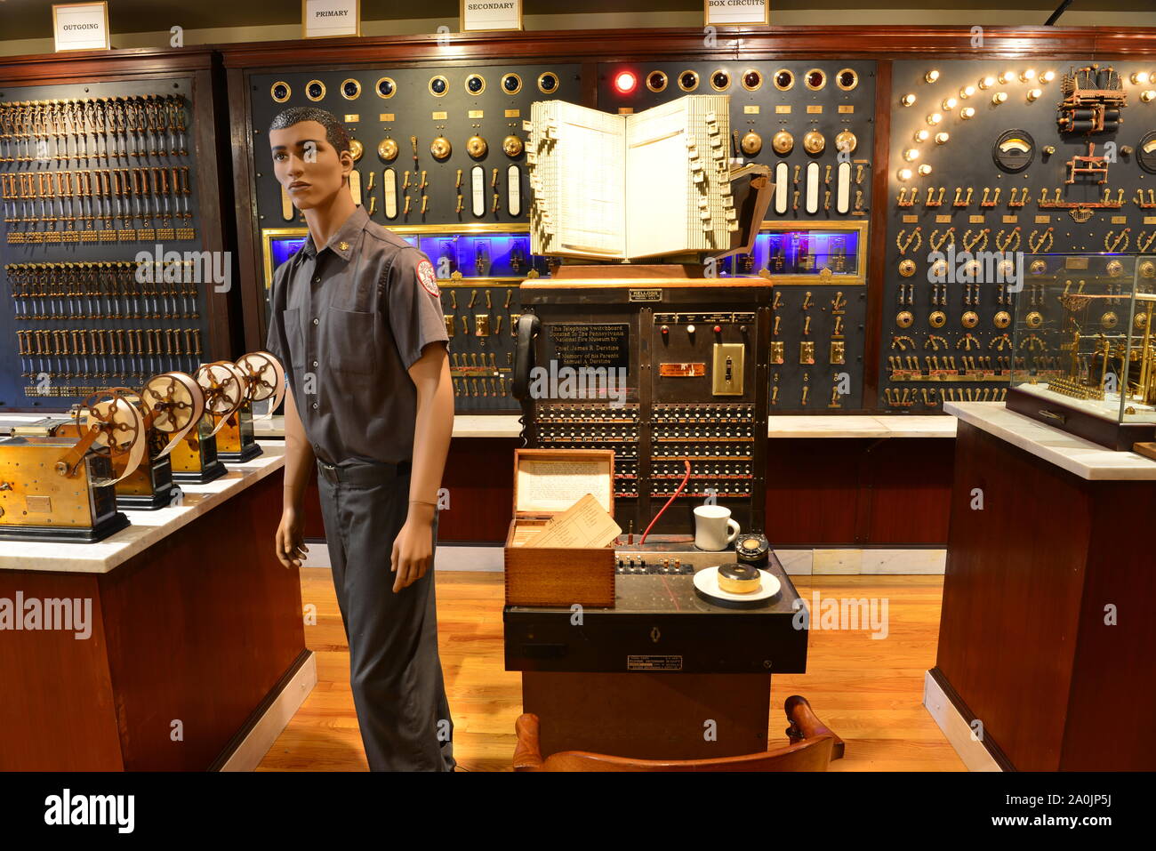 Gamewell fire alarm box hi-res stock photography and images - Alamy