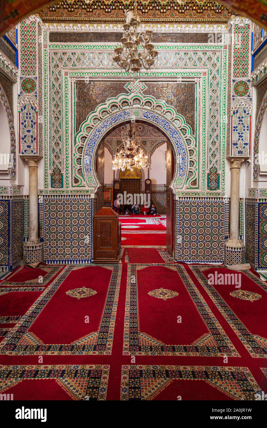 Zaouia Moulay Idriss II is shrine or mosque and is dedicated to and ...