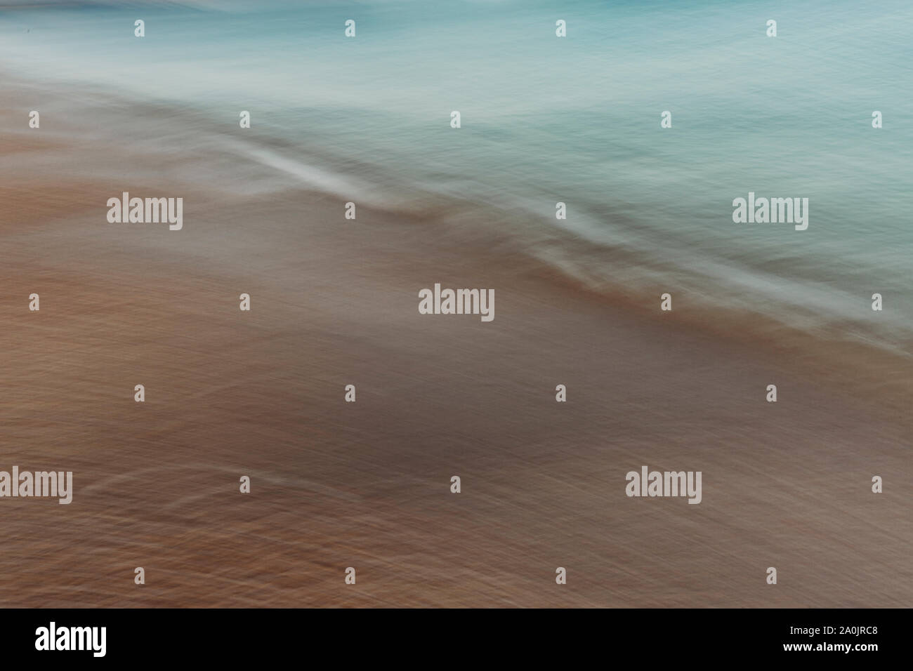 Abstract View of Waves on Beach Stock Photo - Alamy