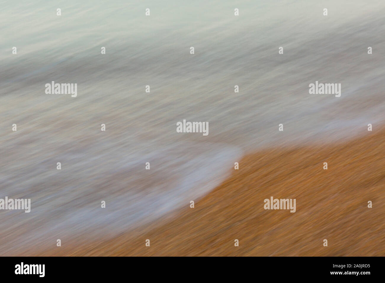 Abstract View of Waves on Beach Stock Photo - Alamy