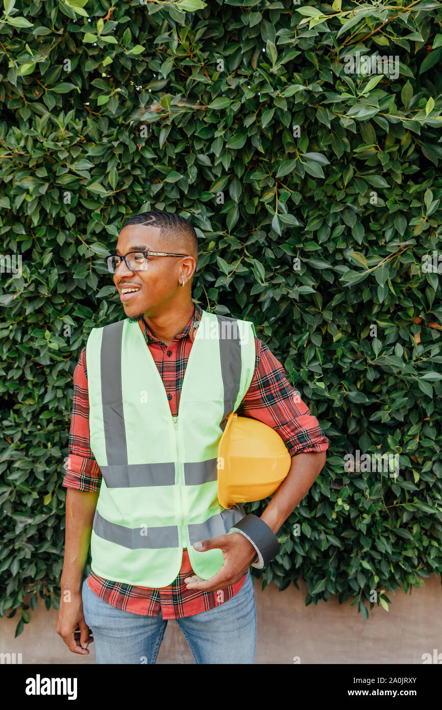 Construction worker takes a break hi-res stock photography and images ...