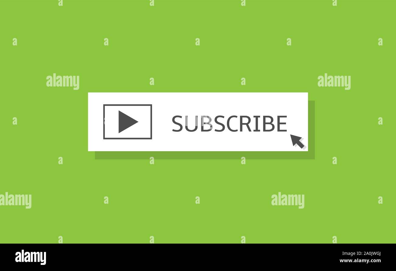 Subscribe banner template Stock Vector Image & Art - Alamy