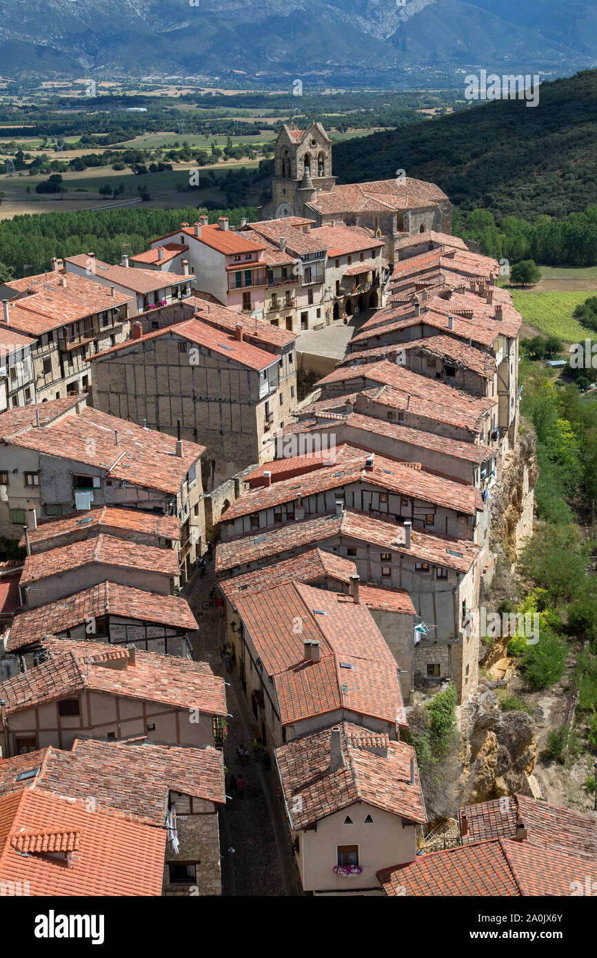 Village of Frias, Burgos, Spain Stock Photo - Alamy