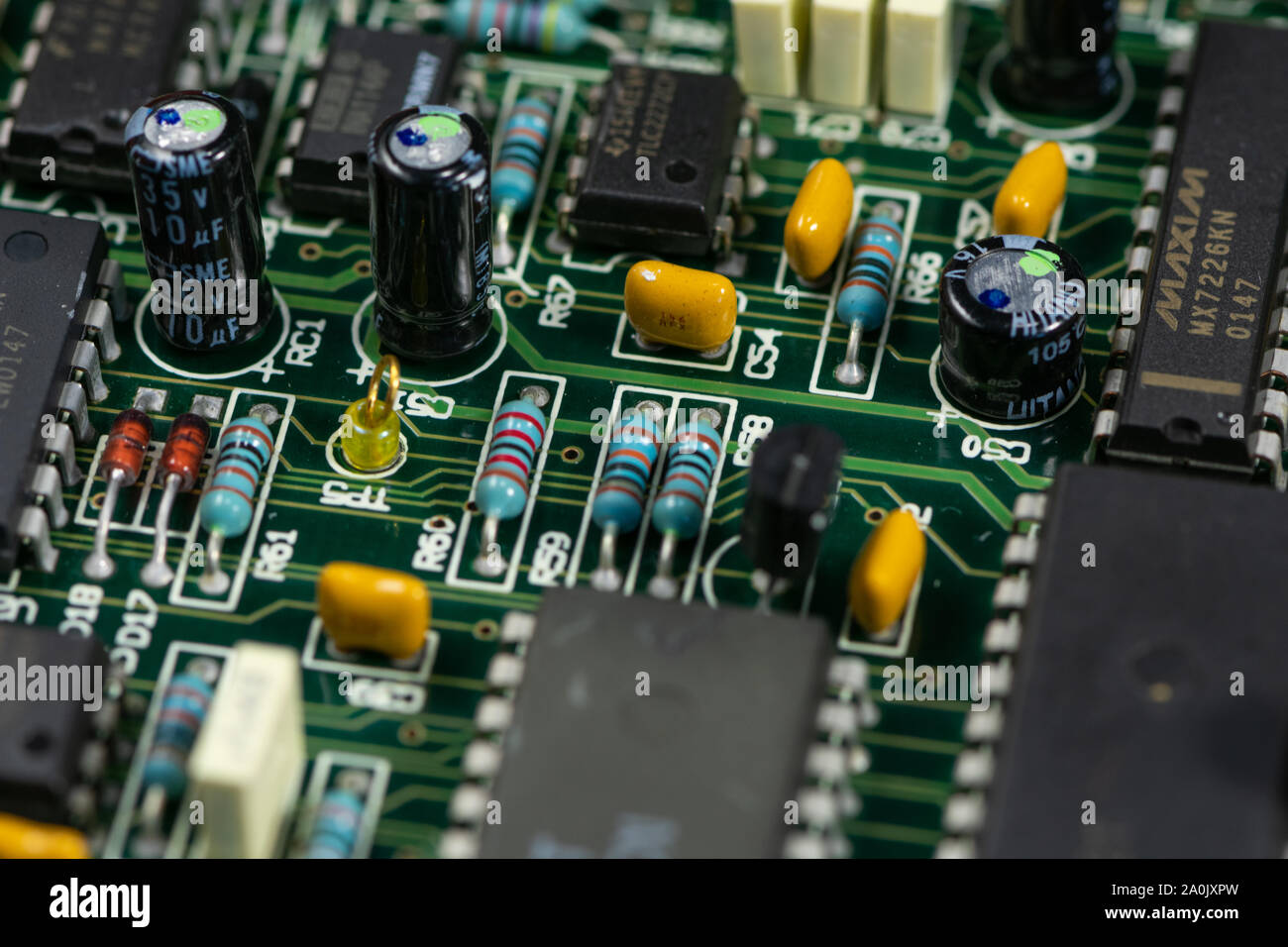 Modern motherboard pcb hi-res stock photography and images - Alamy