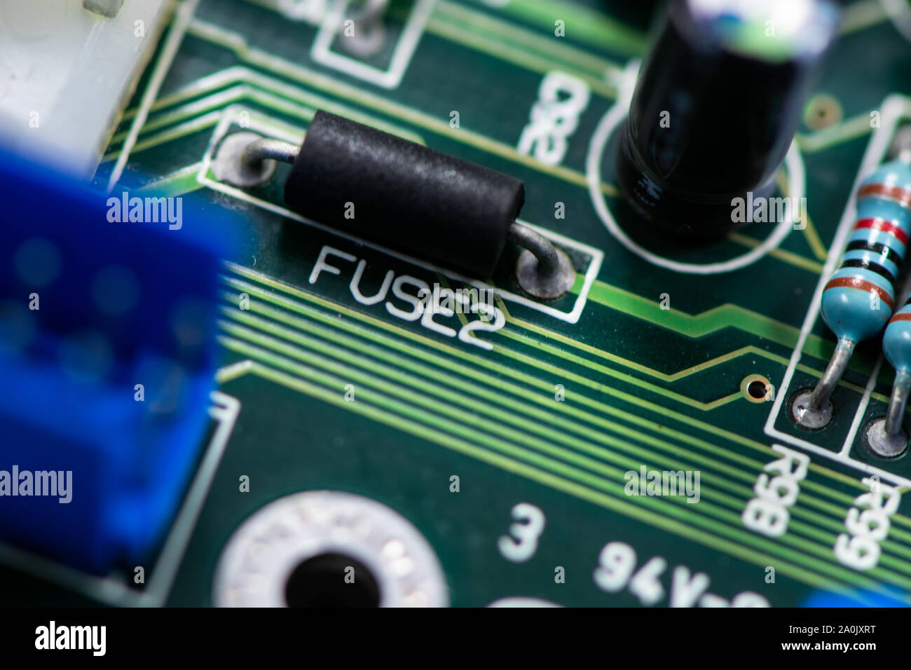 Damaged capacitors hi-res stock photography and images - Alamy