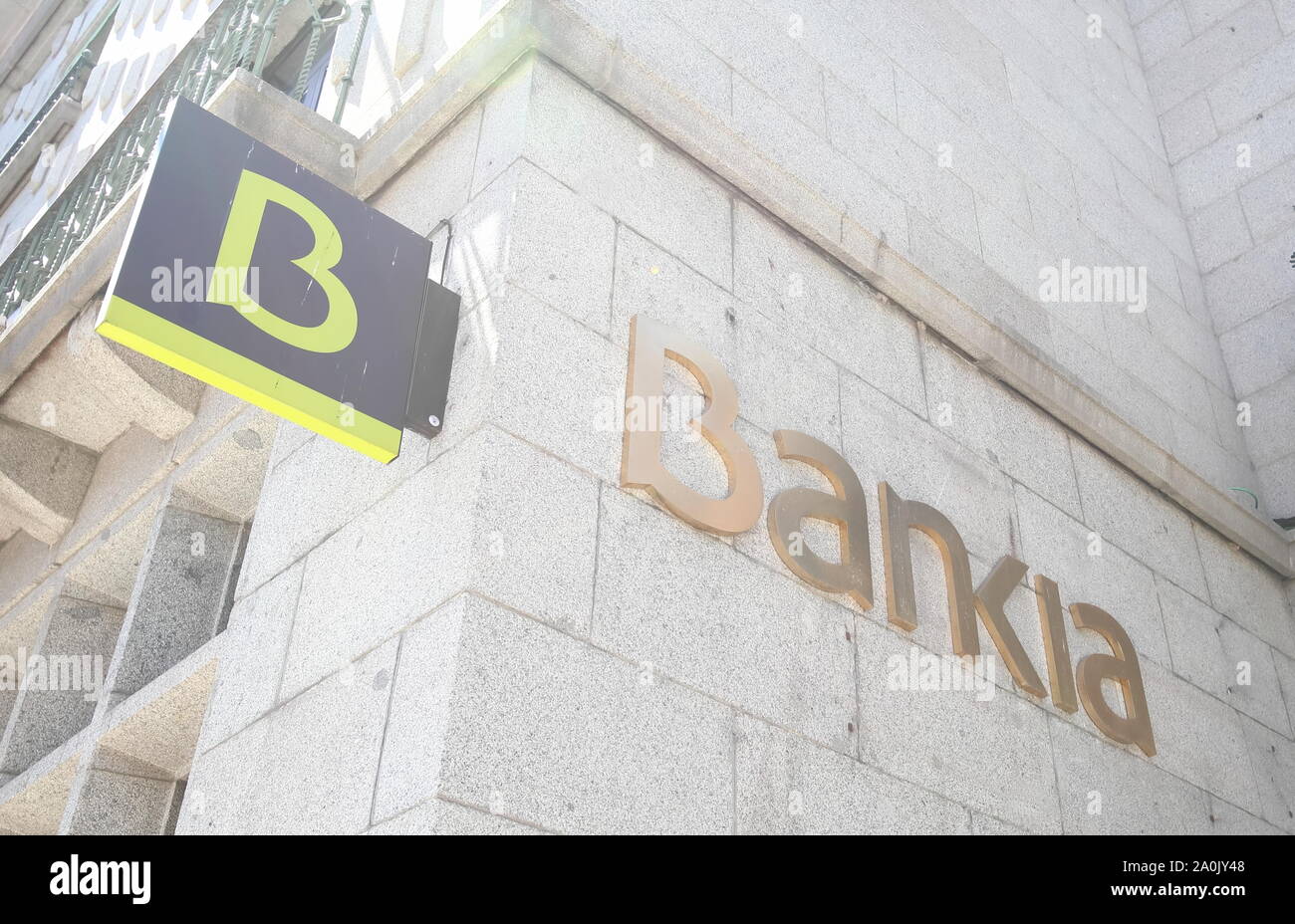 Bankia logo hi-res stock photography and images - Alamy