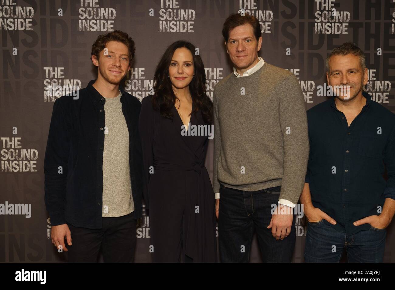 New York, NY, USA. 20th Sep, 2019. Will Hochman, Mary-Louise Parker ...
