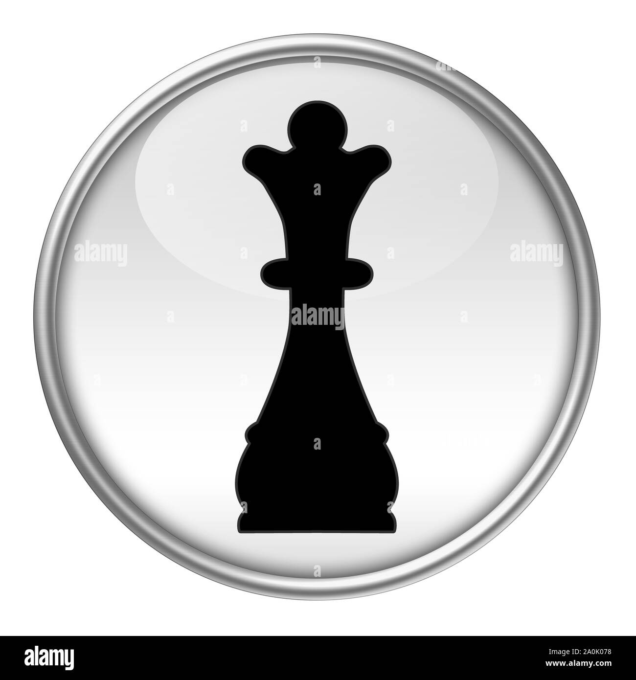 Button black chess piece hi-res stock photography and images - Alamy