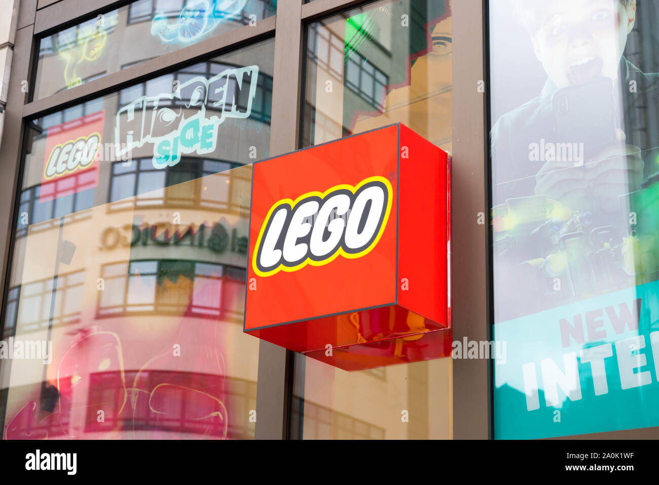 Lego store leicester square hi-res stock photography and images - Alamy