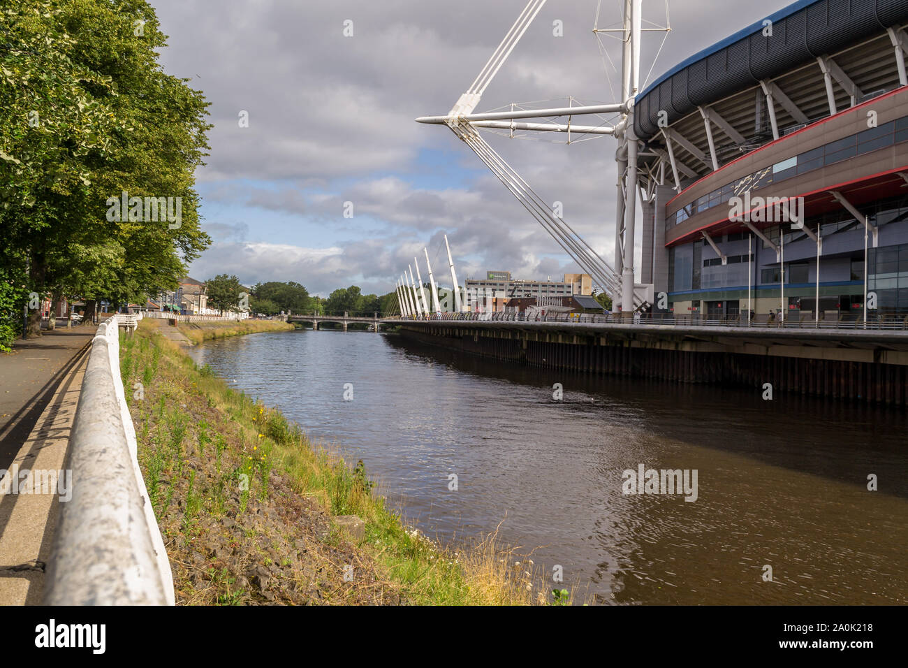 Stadium plaza cardiff hi-res stock photography and images - Alamy