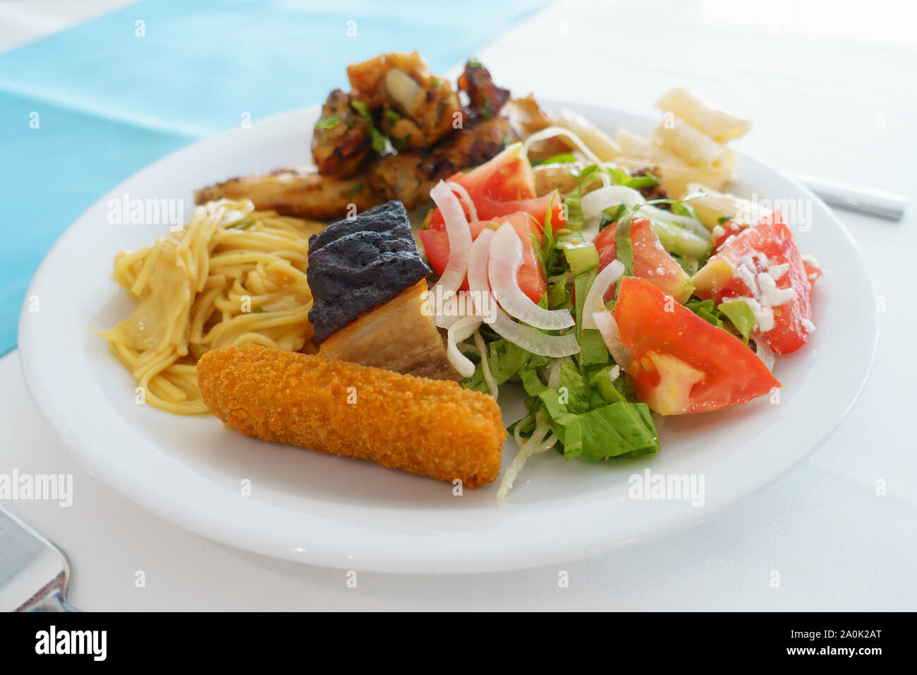 Restaurant plate of vegetables hi-res stock photography and images - Alamy