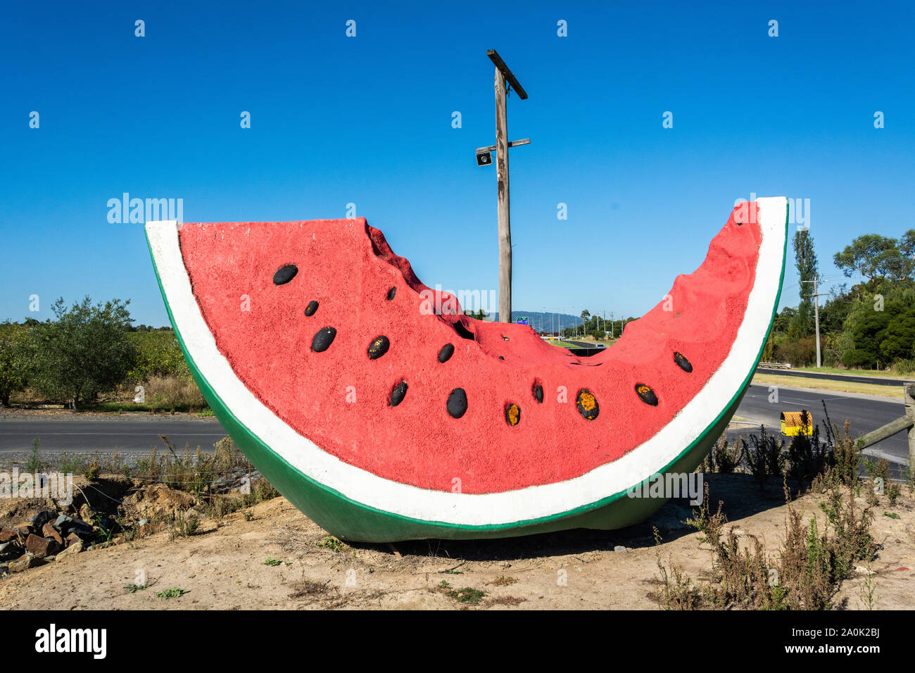 Watermelon sculpture hi-res stock photography and images - Alamy