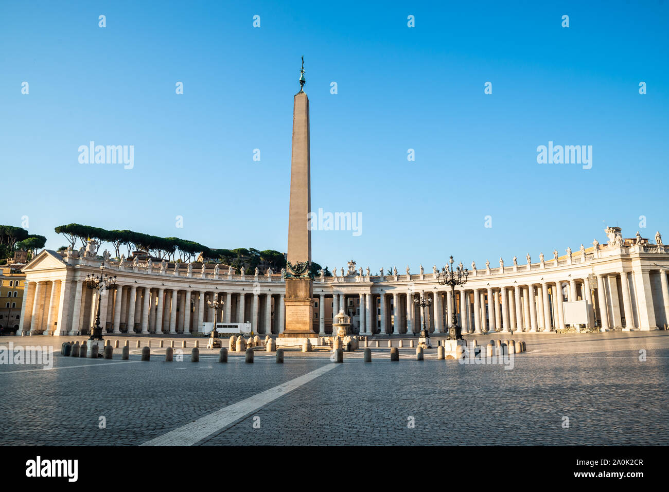 The Vatican Obelisk in St Peter's Square, Vatican Stock Photo - Alamy