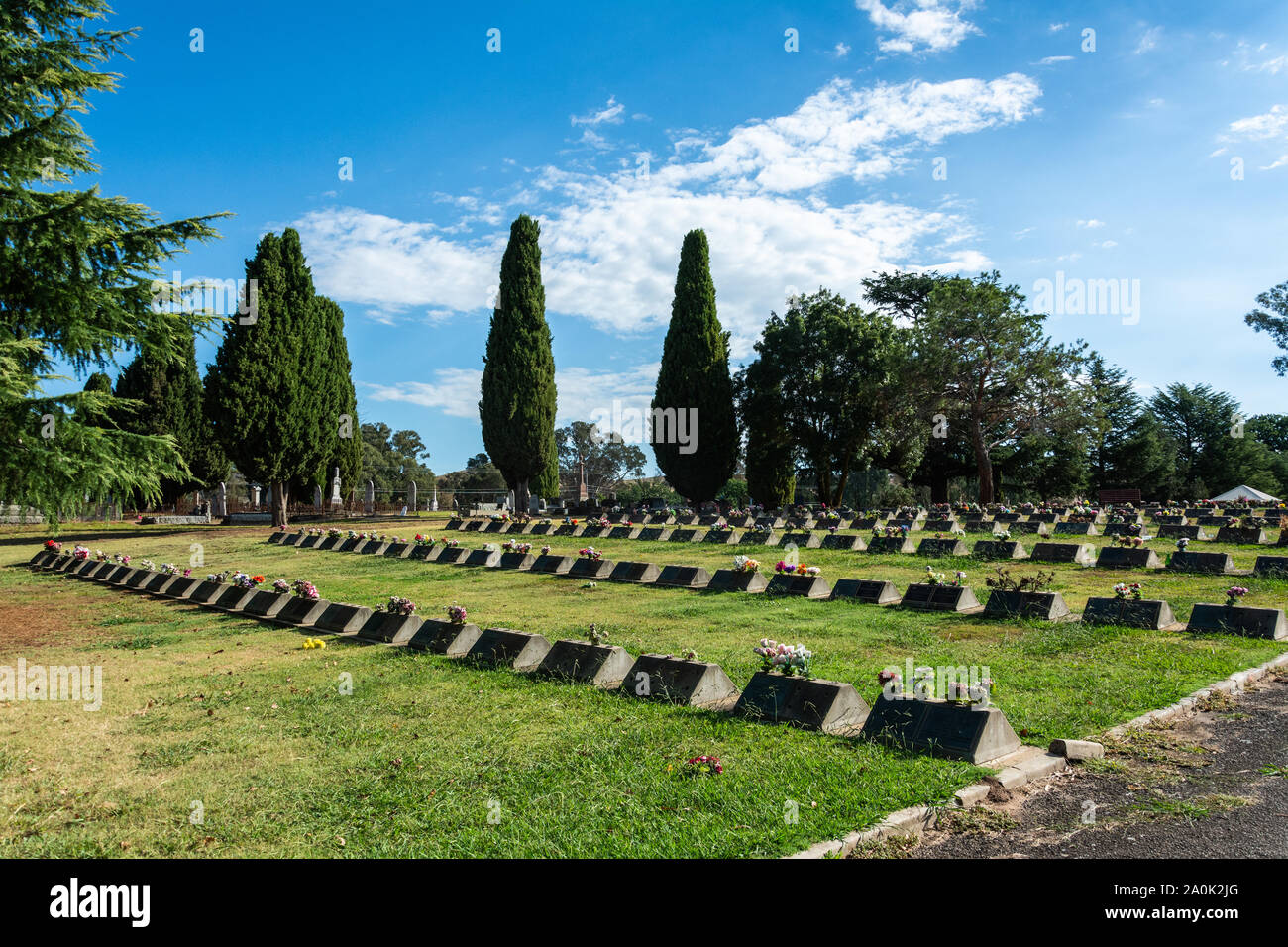Mansfield, Victoria, Australia – March 22, 2017. View of the Mansfield ...