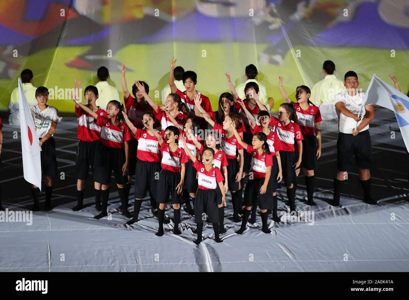 Tokyo, Japan. 20th Sep, 2019. General view Rugby : 2019 Rugby World Cup ...