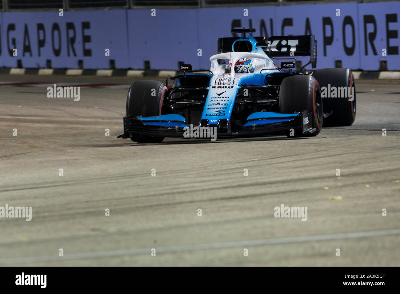 George russell driver number hi-res stock photography and images - Alamy