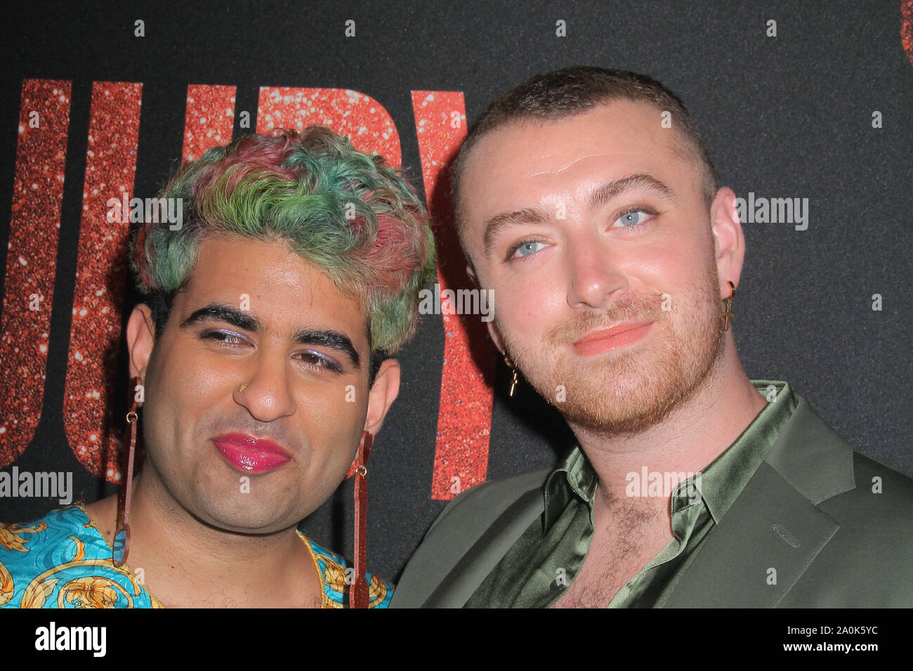 Alok Vaid-Menon, Sam Smith 09/19/2019 The Los Angeles Premiere of "JUDY ...