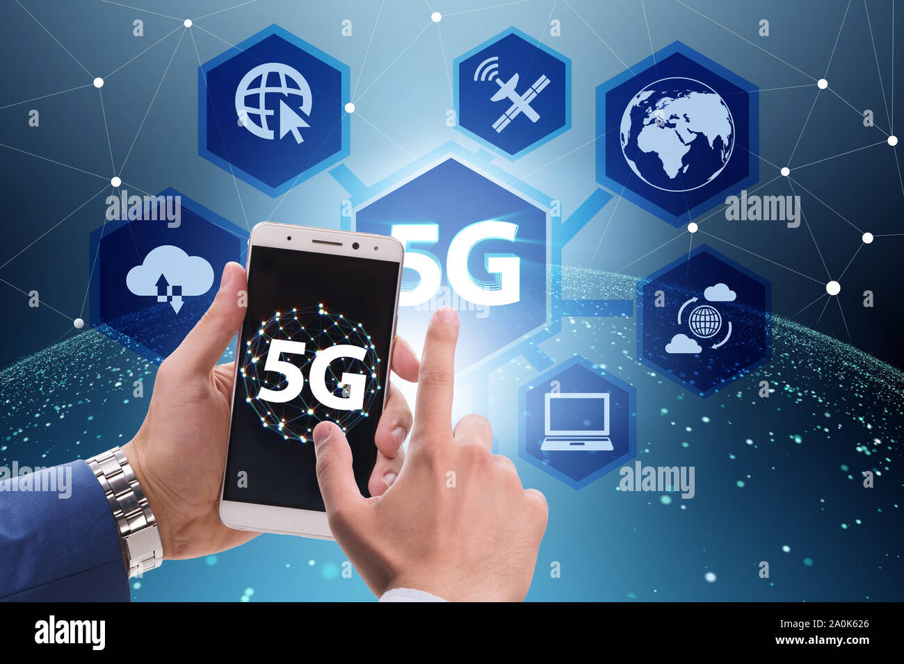 5G technology concept - high internet speed Stock Photo - Alamy