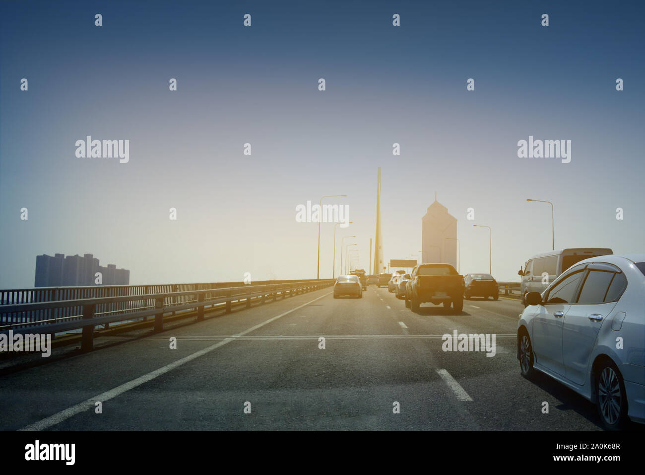 Car parking road moving cars hi-res stock photography and images - Alamy