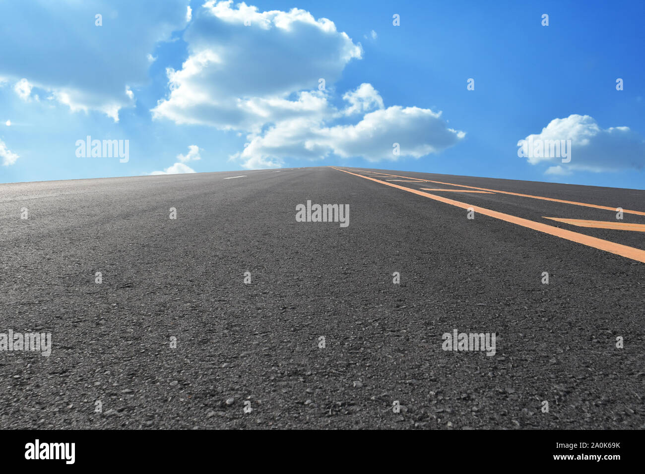 Road floor and sky background for your texture or content,The road ...
