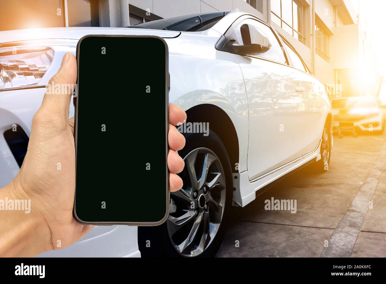 Using video camera and car hi-res stock photography and images - Alamy