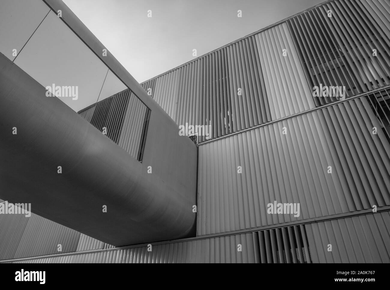 Black White Striped Building High Resolution Stock Photography and ...