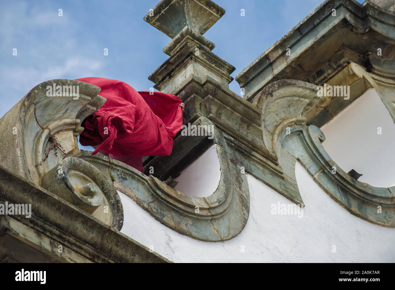 Fluttering cloth hi-res stock photography and images - Alamy